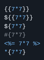 Server Side Template Injection (SSTI). | PentesterArchive